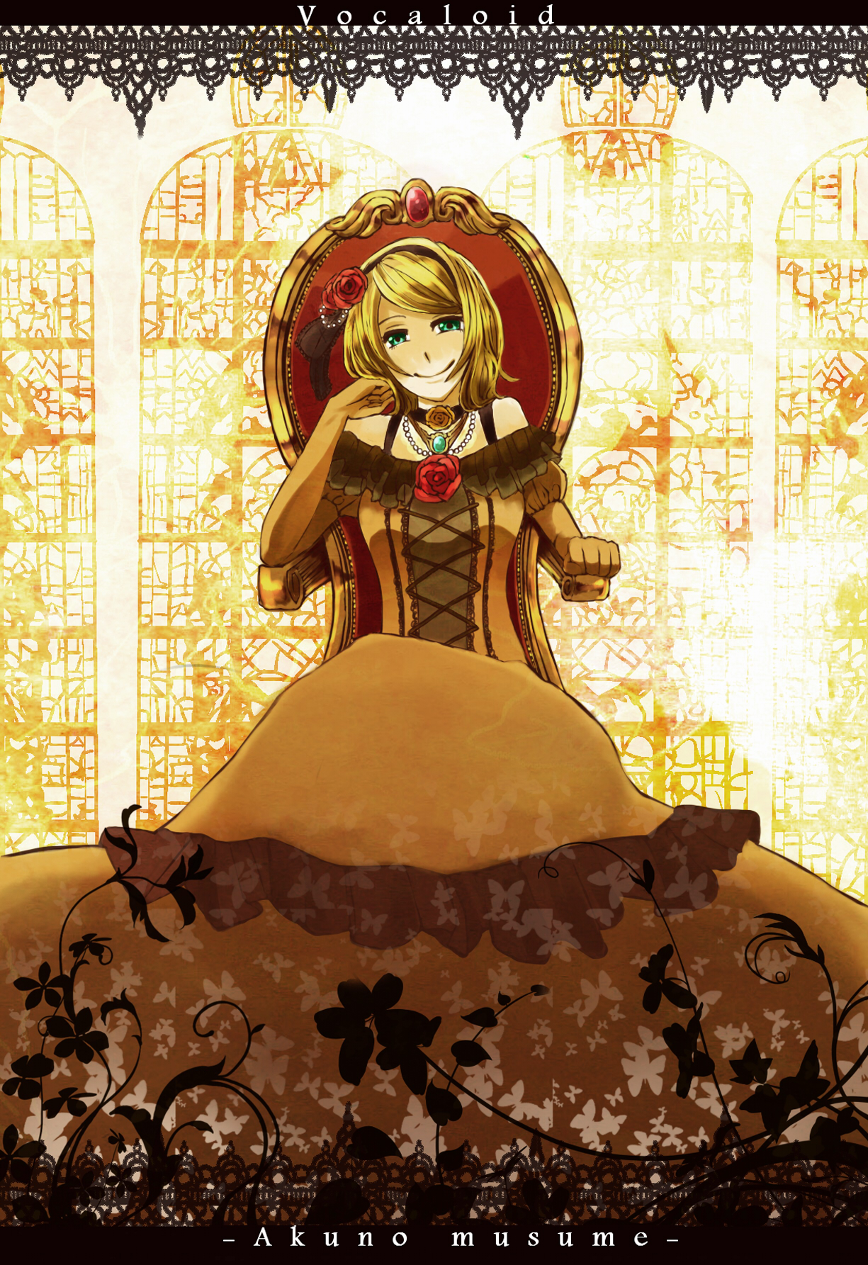 Anime, Pixiv Id 421369, Vocaloid, Kagamine Rin, Stained (#1353536) - HD ...