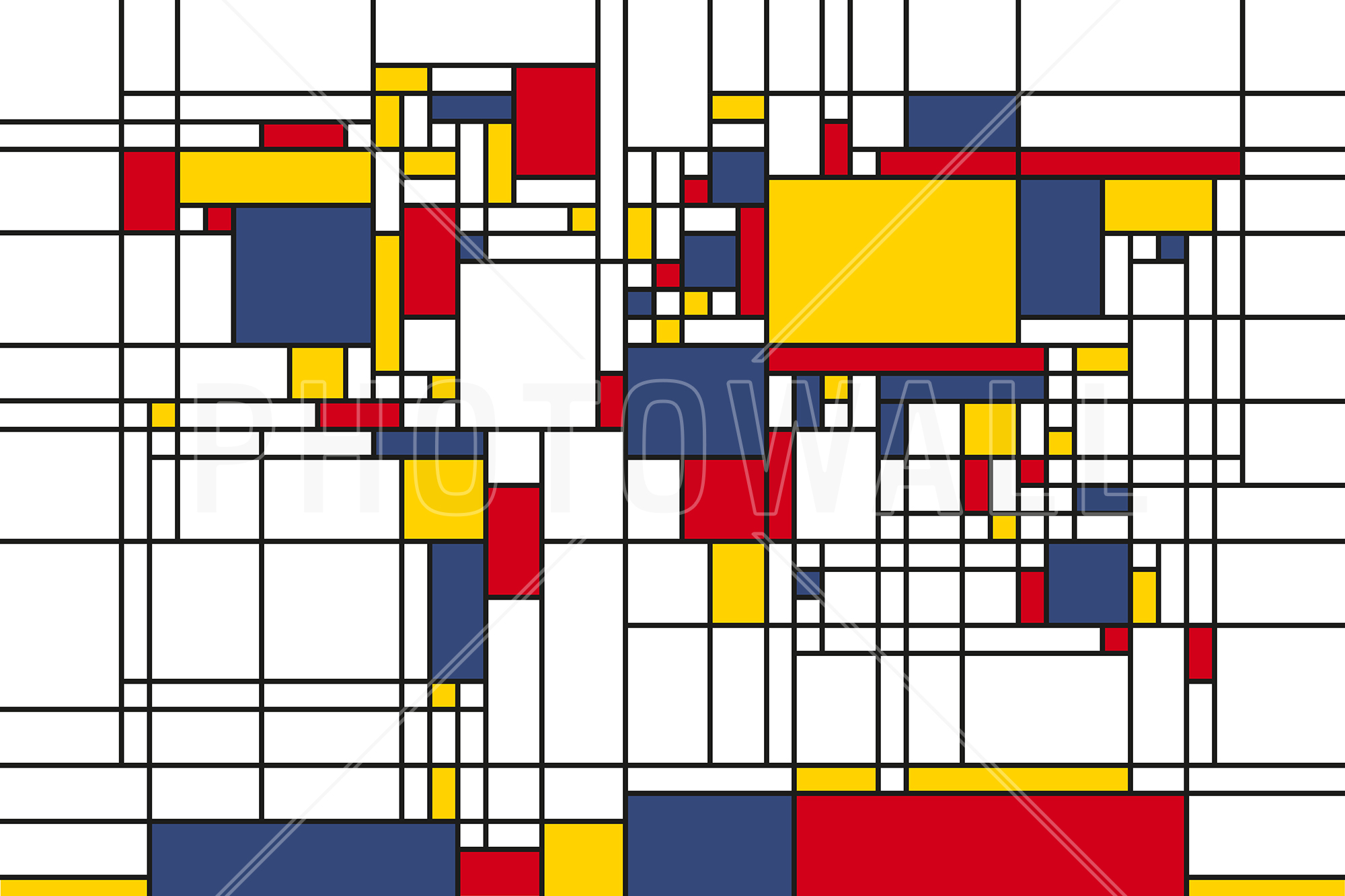 Mondrian World Map (#1359561) - HD Wallpaper & Backgrounds Download
