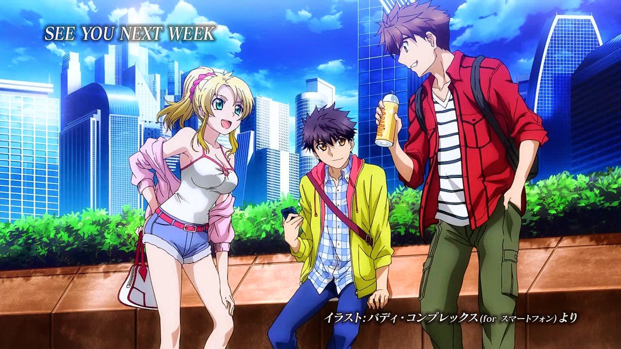 Aoba, Hina, &- Dio - Buddy Complex Senjou No Coupling (#1360859) - HD Wallpaper & Backgrounds ...