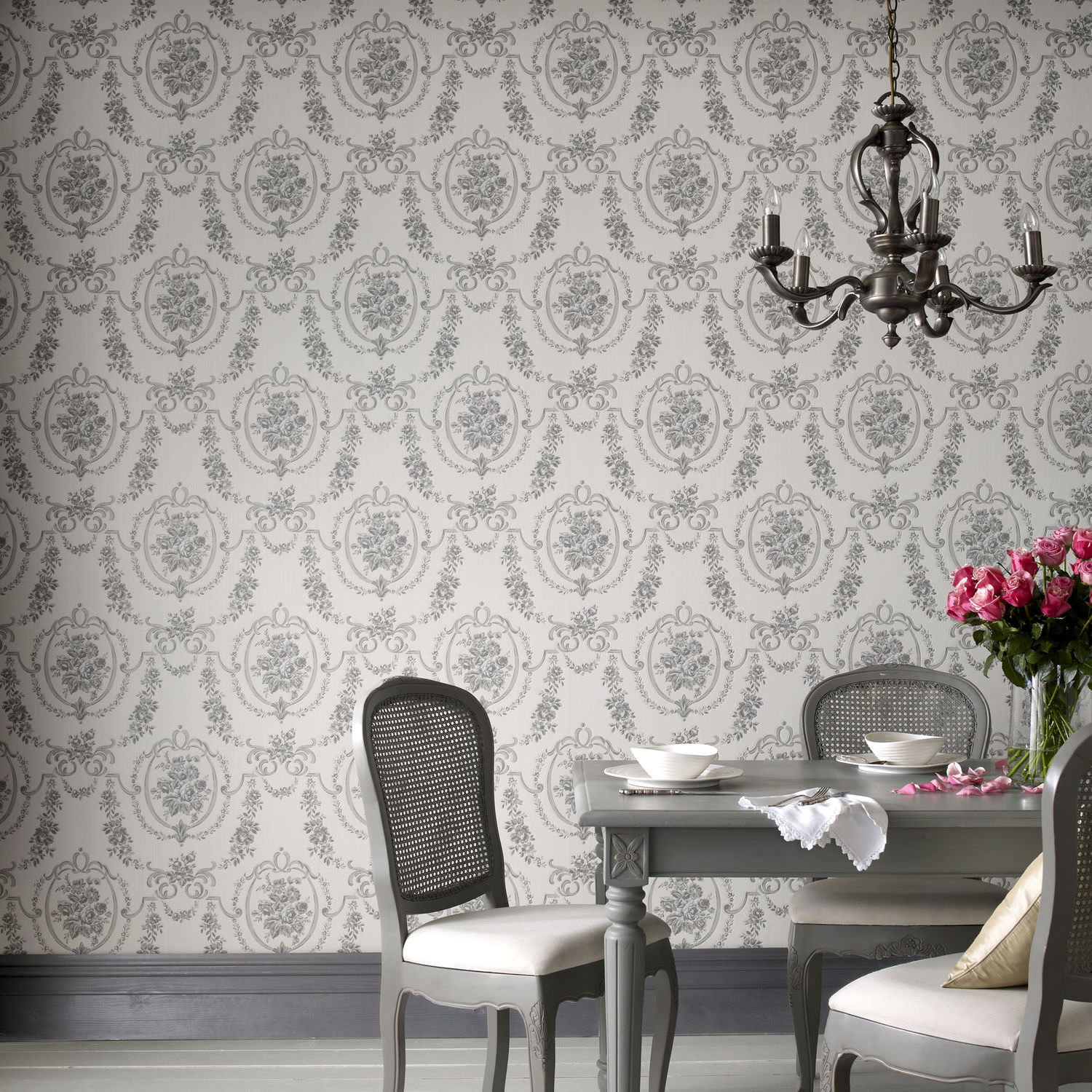 Download Traditional Wallpaper / Vinyl / Patterned / Washable ...