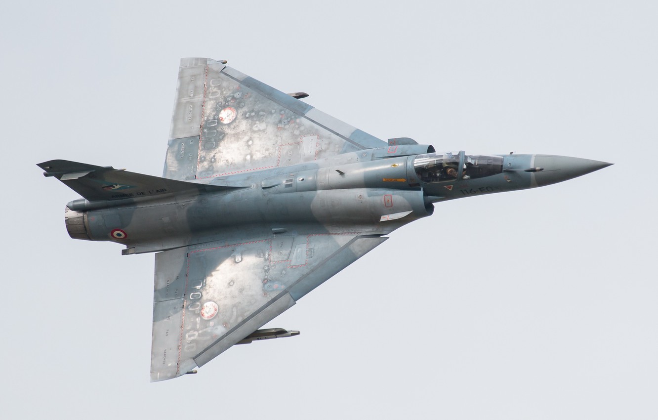 Photo Wallpaper Weapons, The Plane, Mirage - Dassault Mirage 2000 ...