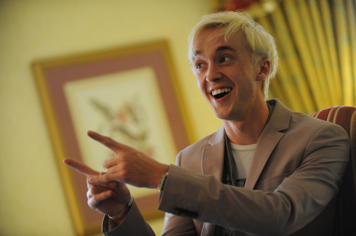 Download Original - Tom Felton Funny Face (#1373345) - HD Wallpaper ...