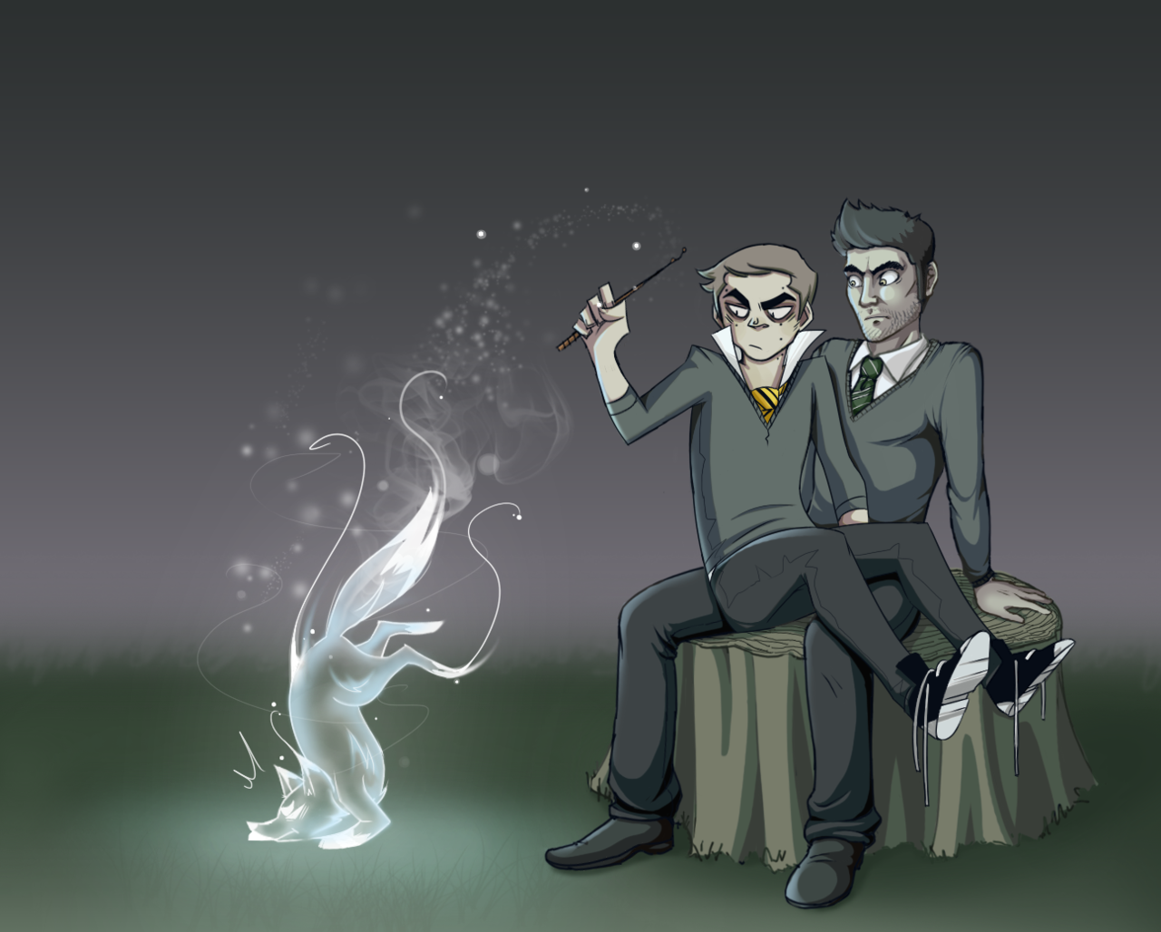 Sterek Images Stiles And Derek Hogwarts Hd Wallpaper - Derek Hale Harry ...