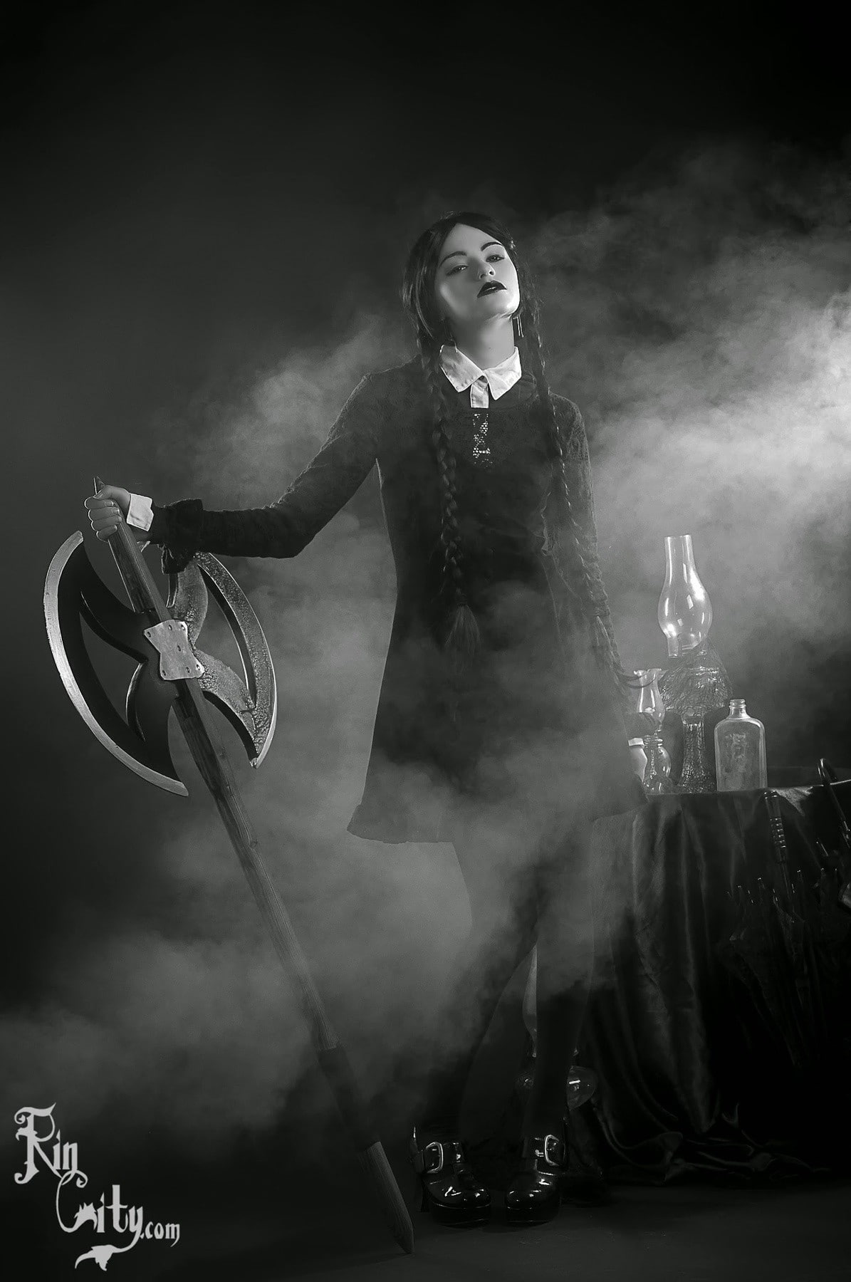 Cosplay, Monochrome, Wednesday Addams, Katrina Wilkinson - Wednesday ...