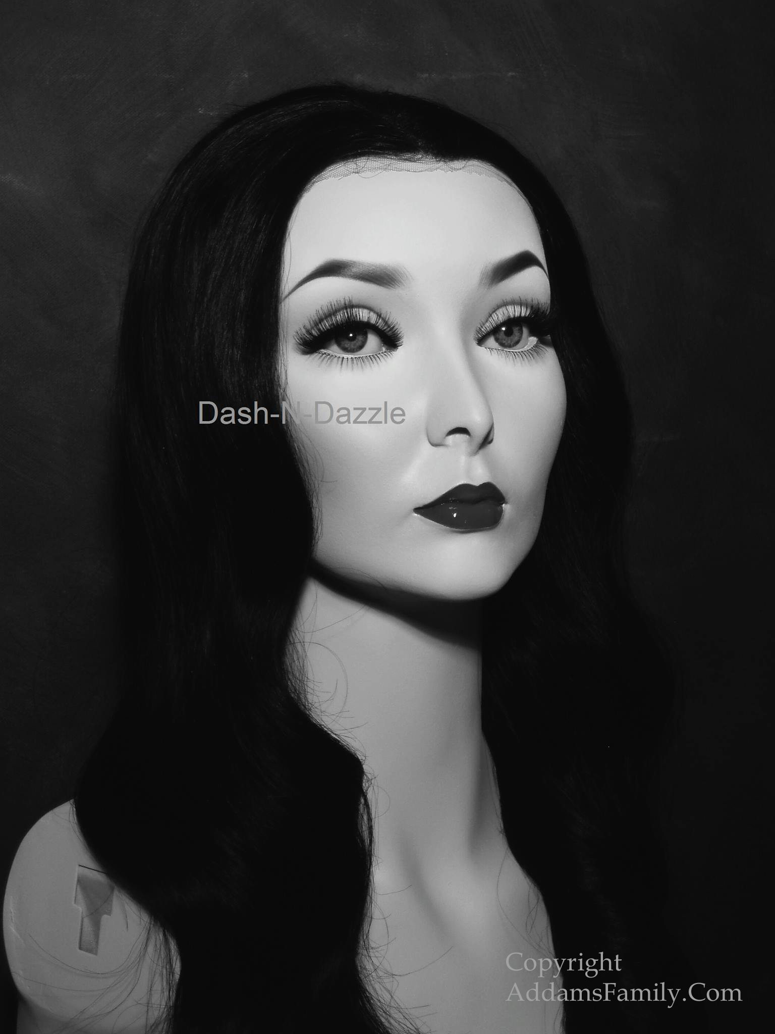 Original Morticia Addams Makeup (#1377608) - HD Wallpaper & Backgrounds ...