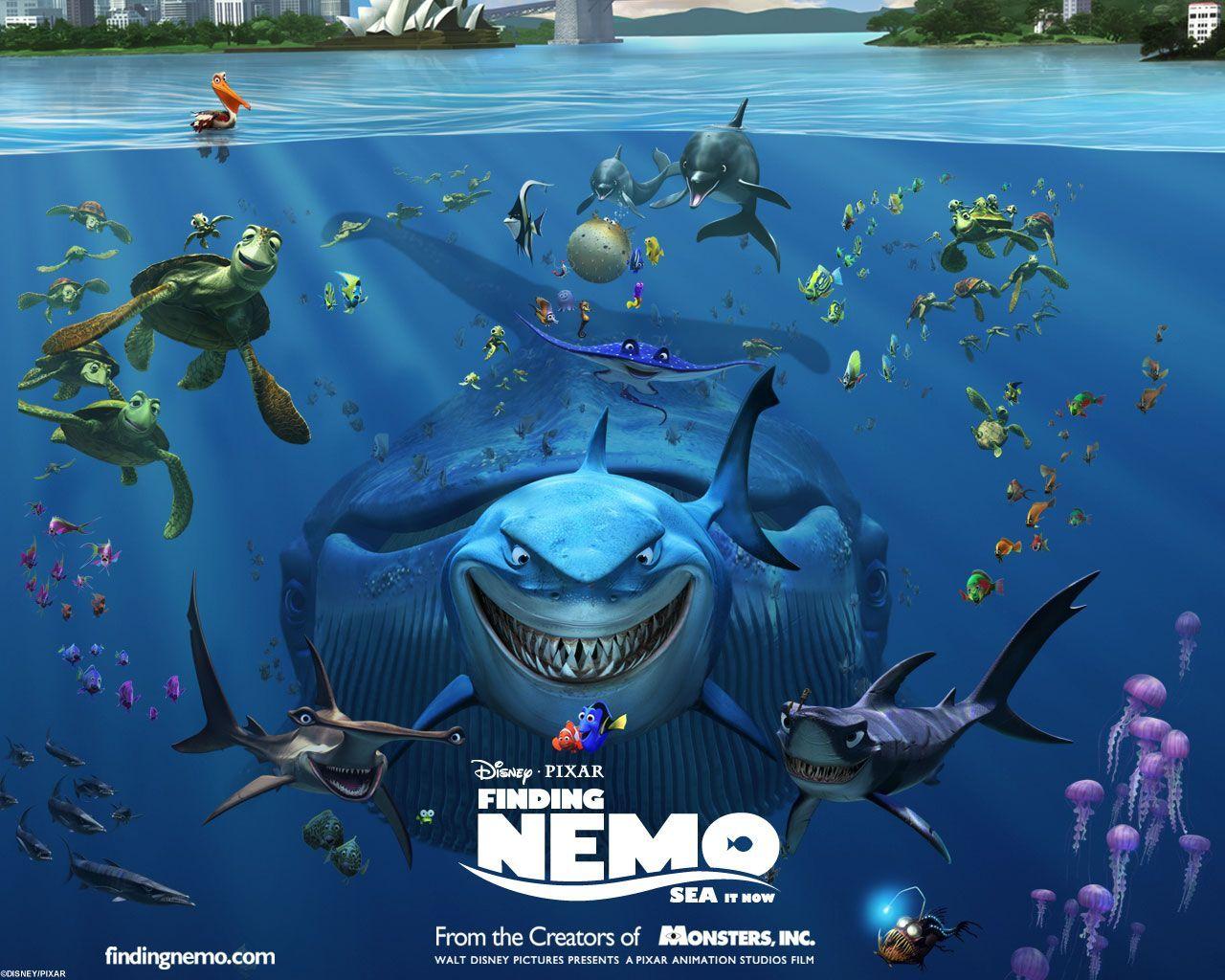 Finding Nemo Wallpapers - Finding Nemo Cover Hd (#1384009) - HD ...