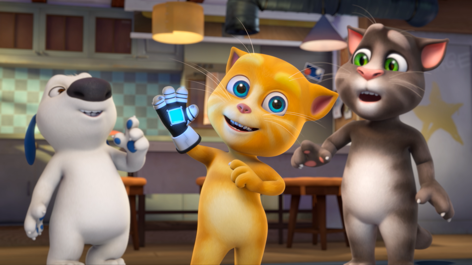 Talking Tom Tagged Posts - Tom And Friends Ginger (#1396321) - HD ...