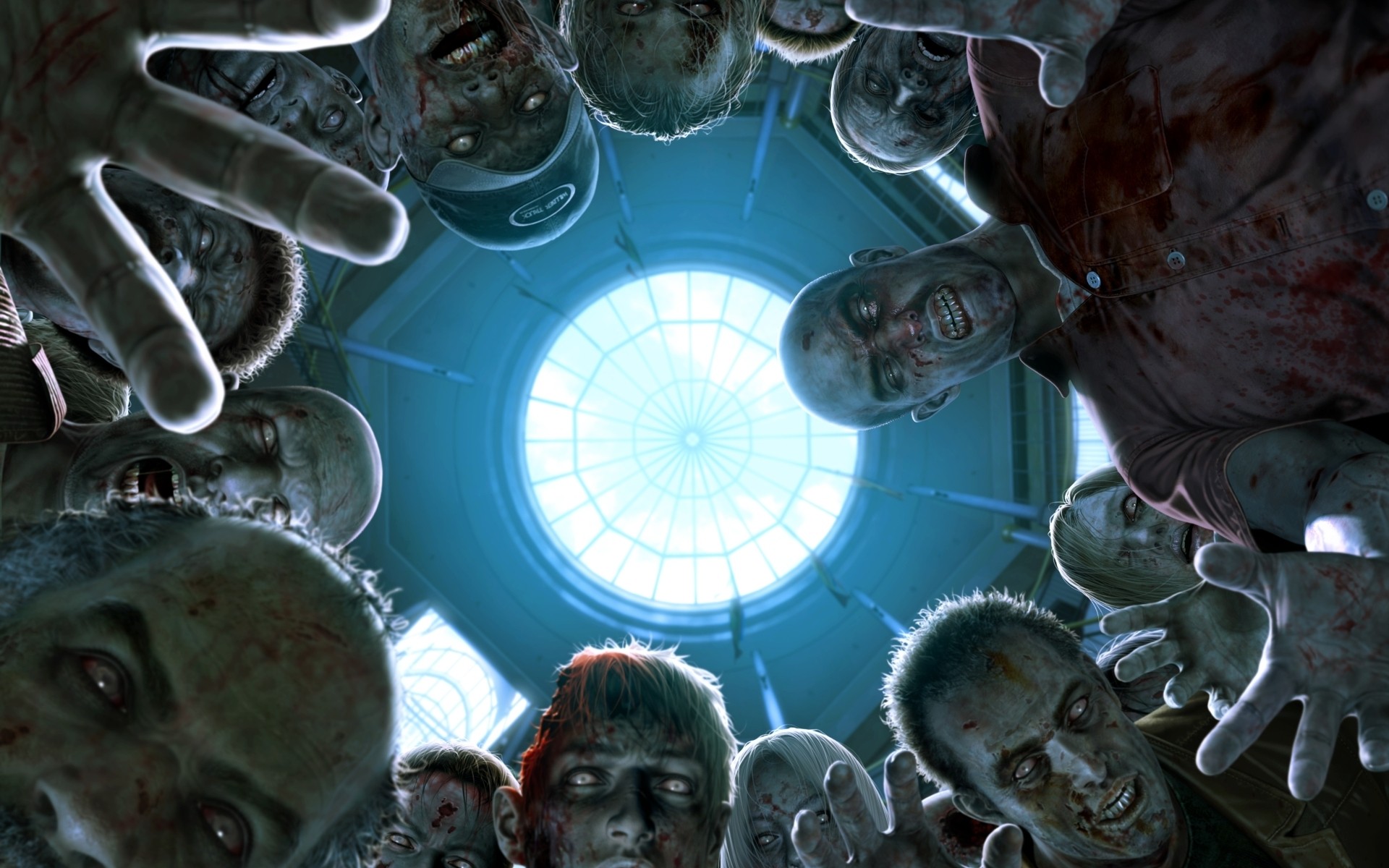 Zombies Wallpaper - Вид Снизу (#1398618) - HD Wallpaper & Backgrounds ...