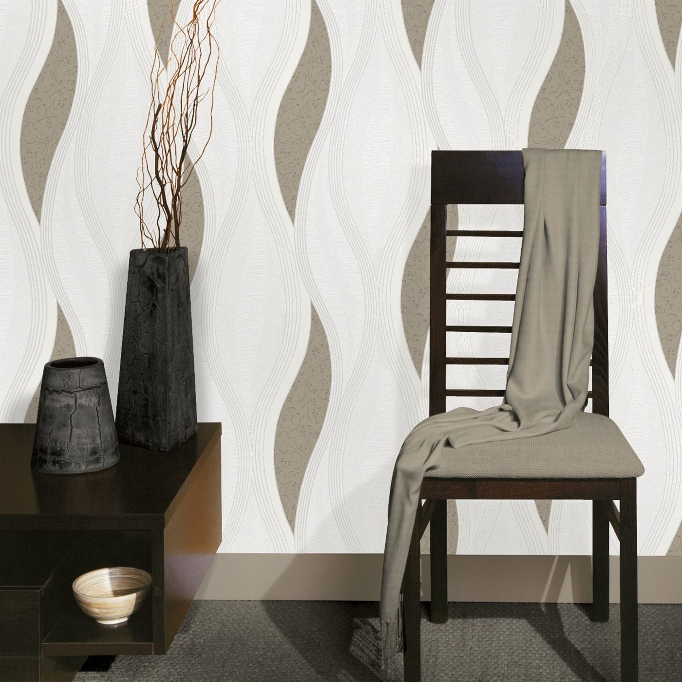 Download Details About Wave Embossed Textured Wallpaper - Wave Embossed ...