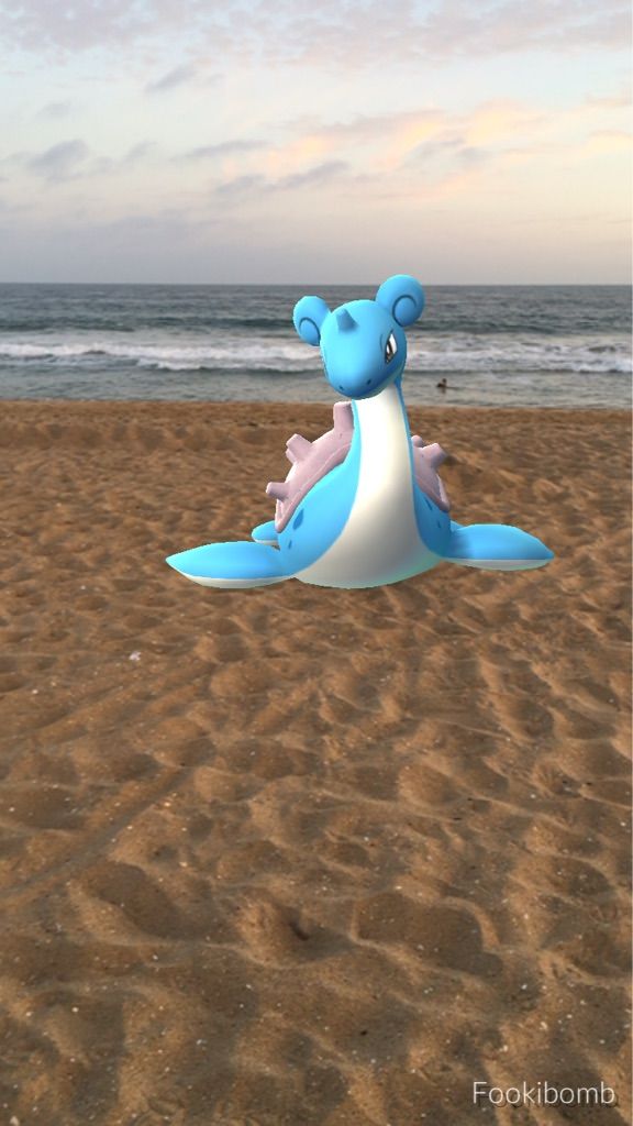 Pokemon Go, Pogo, Phone, Wallpaper, Cute, Lapras - Beach (#1410037 ...