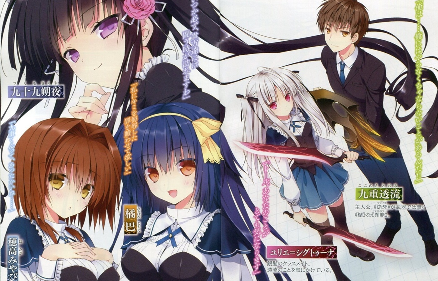 Absolute Duo Desktop Wallpaper - Absolute Duo (#1437794) - HD Wallpaper ...