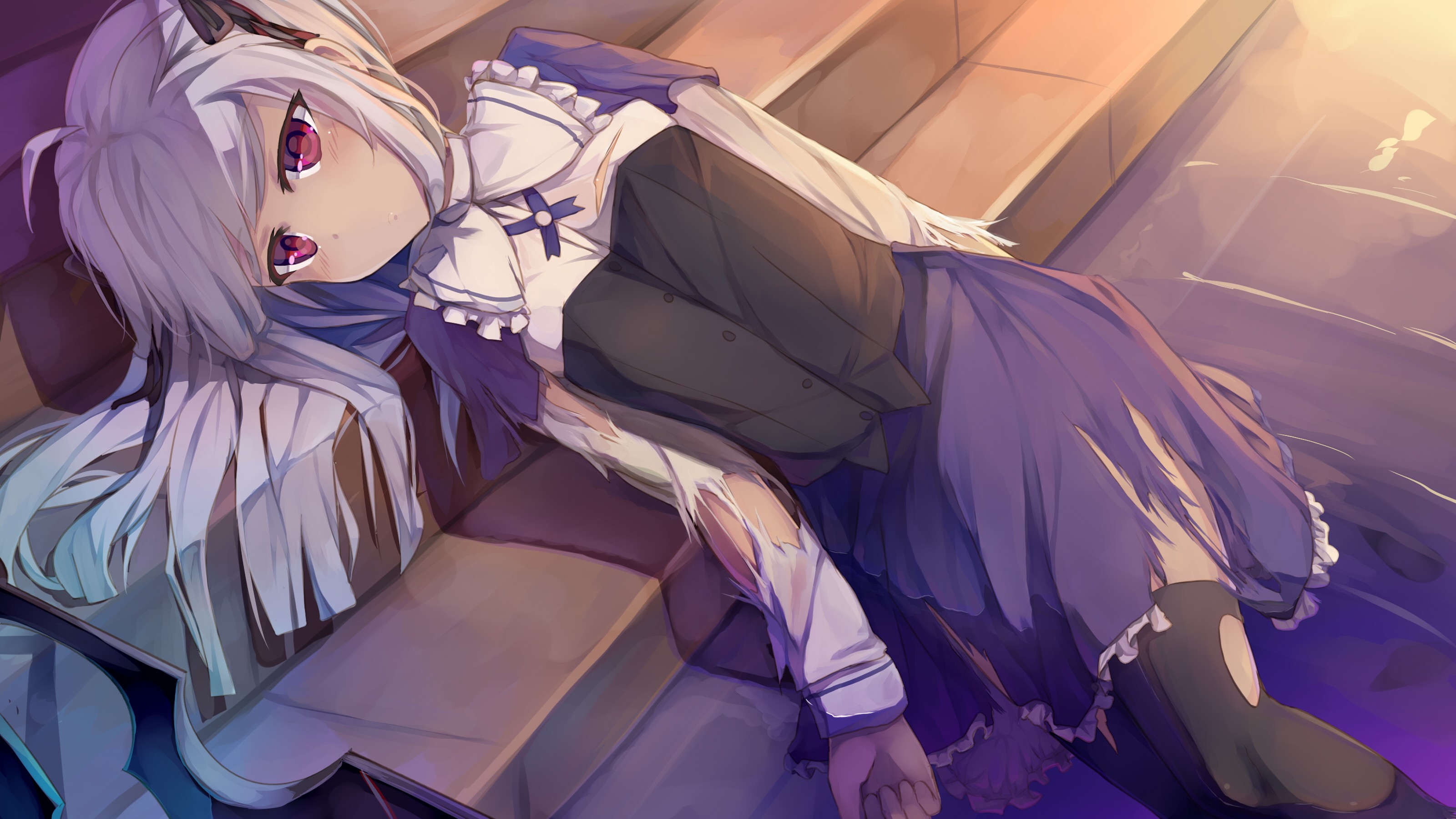 Absolute Duo Wallpaper Hd - Absolute Duo White Hair Girl (#1437972 ...