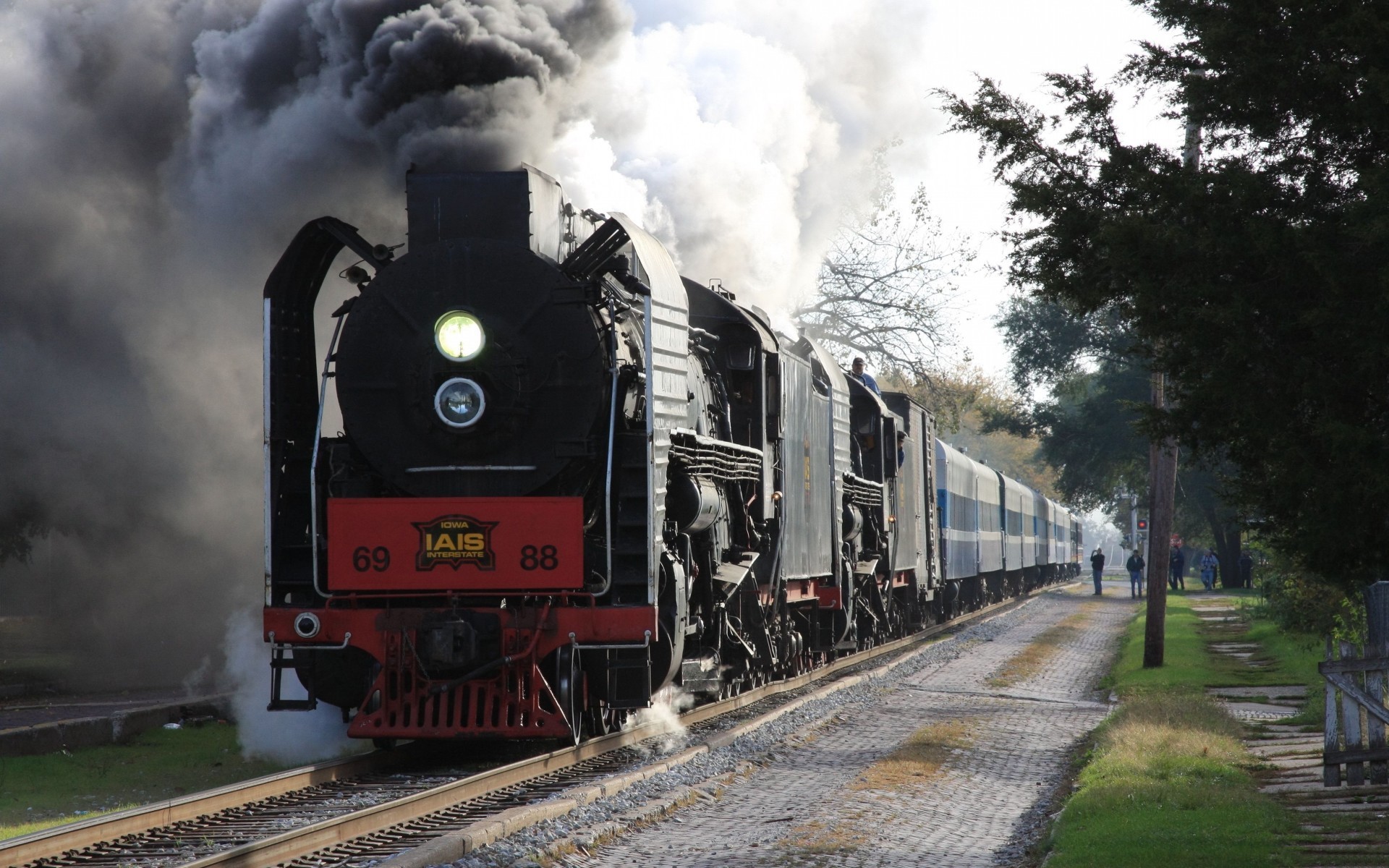 Train, Vintage, Steam Locomotive Wallpapers Hd / Desktop - Steam Engine ...