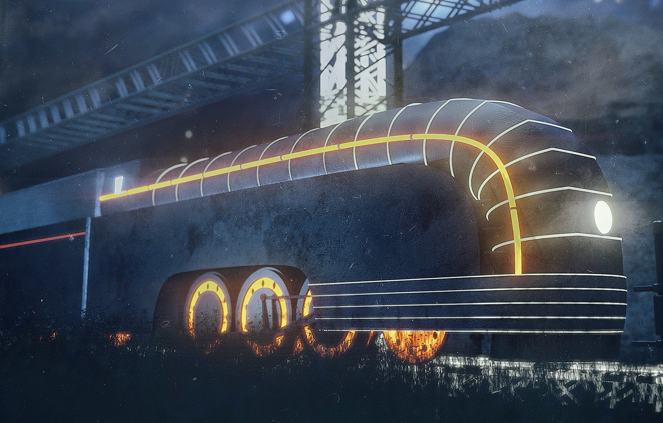 Download Photo Wallpaper Design, Headlight, Locomotive, Wheel ...