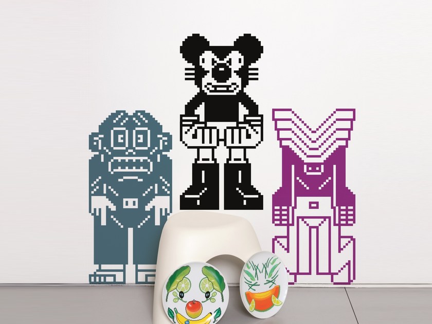 Vinyl Wall Sticker Peecol Sticky By Moustache - Cartoon (#1441039) - HD ...