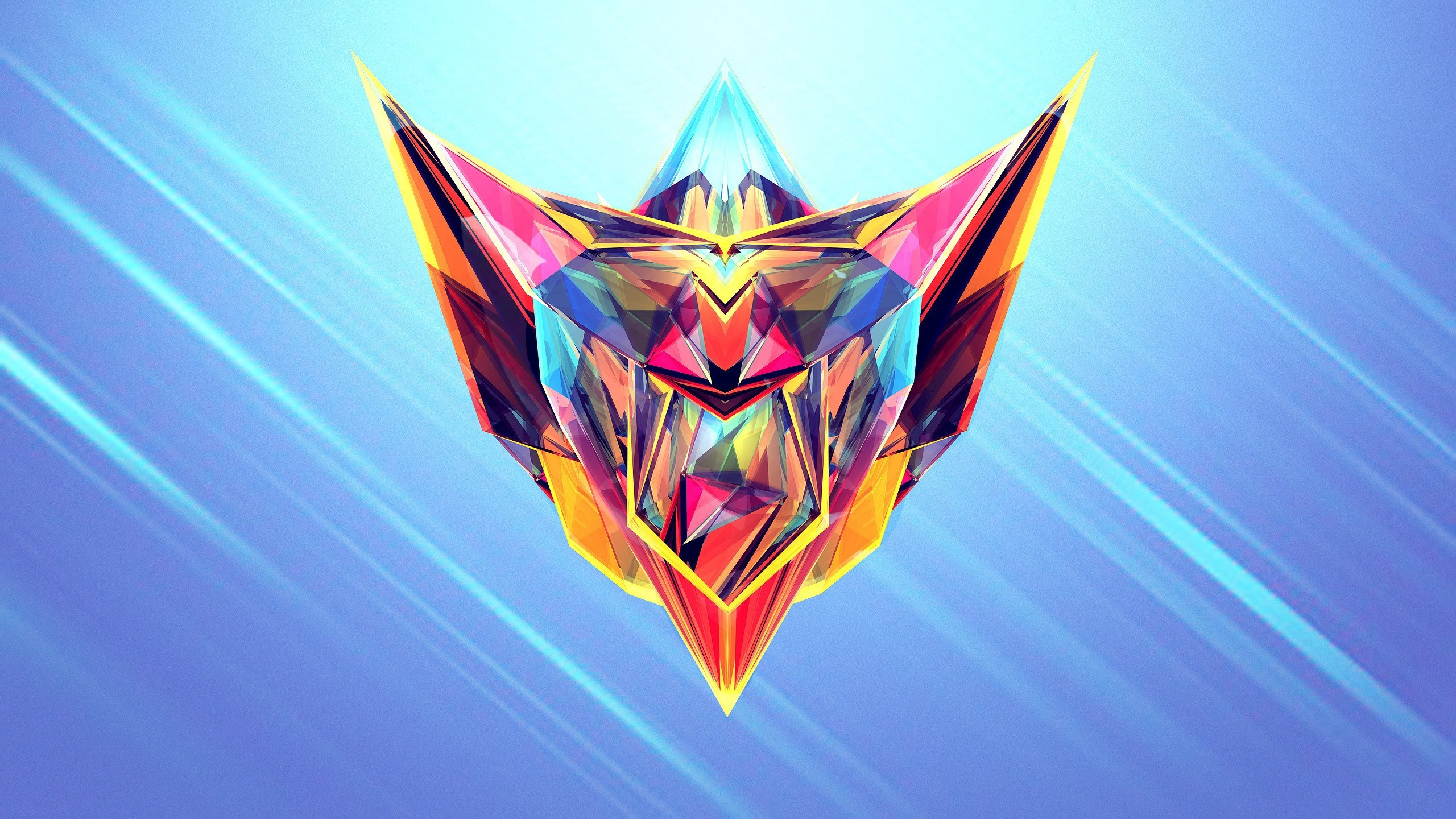 Justin Maller Birds Eagle Blue Stripes - Polygon Wallpaper Hd (#1443240 ...