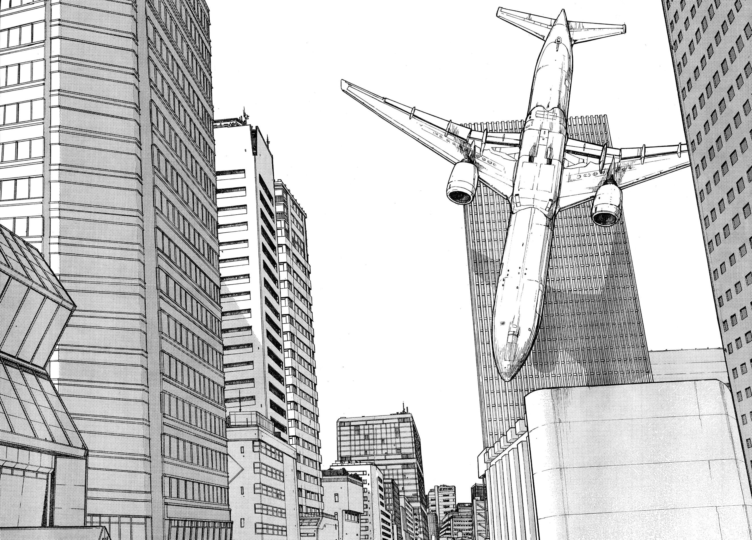 Ajin Manga Plane (#1448443) - HD Wallpaper & Backgrounds Download
