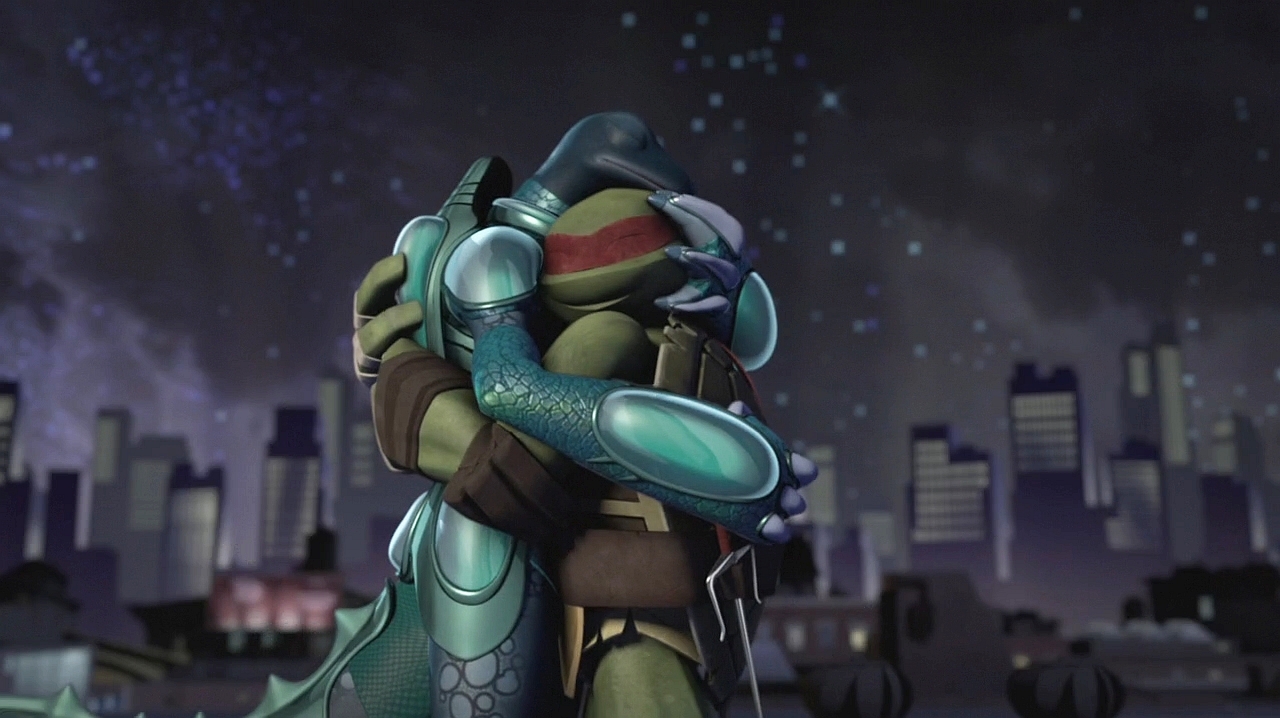 Raphael And Mona Lisa Images Mona Lisa And Raphael - Tmnt 2012 Mona ...