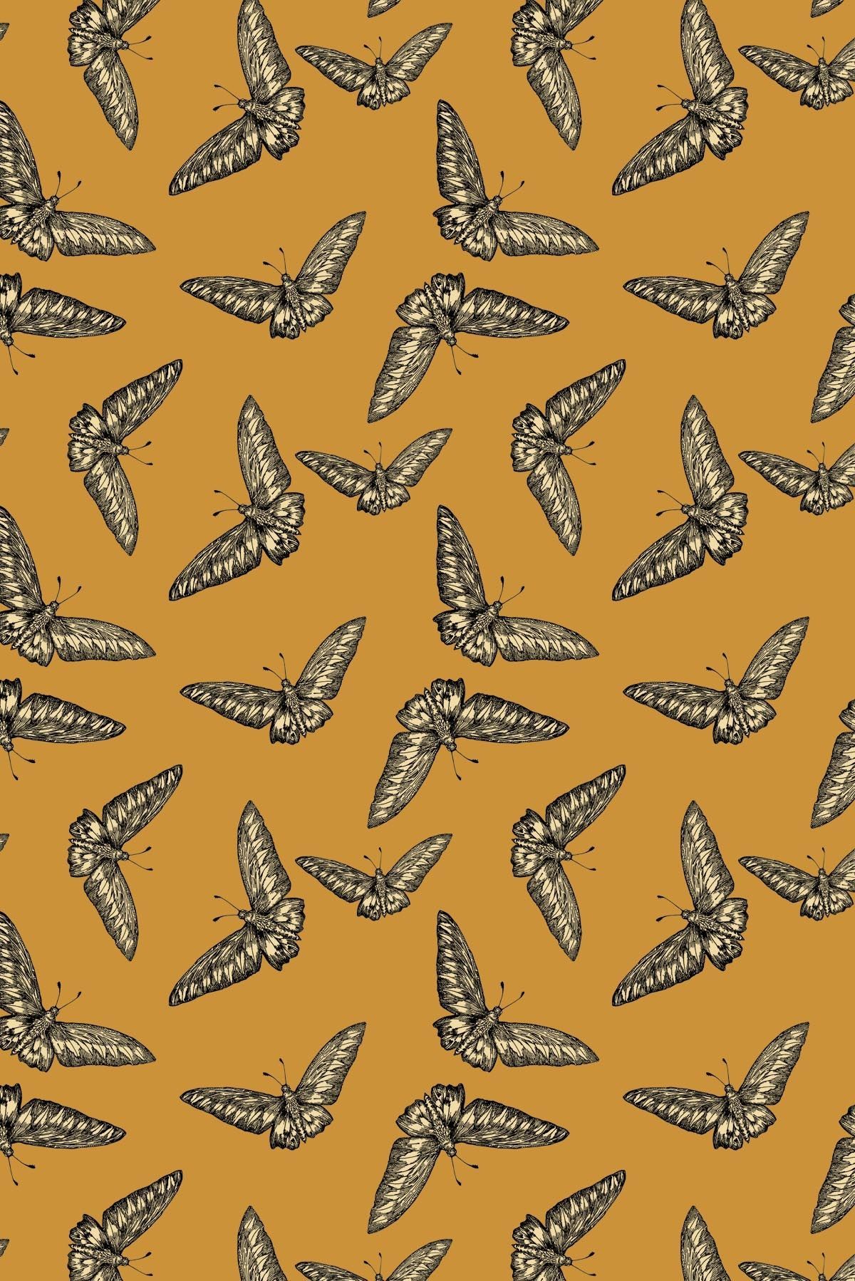 Timorous Beasties Wallcoverings - Fish (#1450192) - HD Wallpaper ...