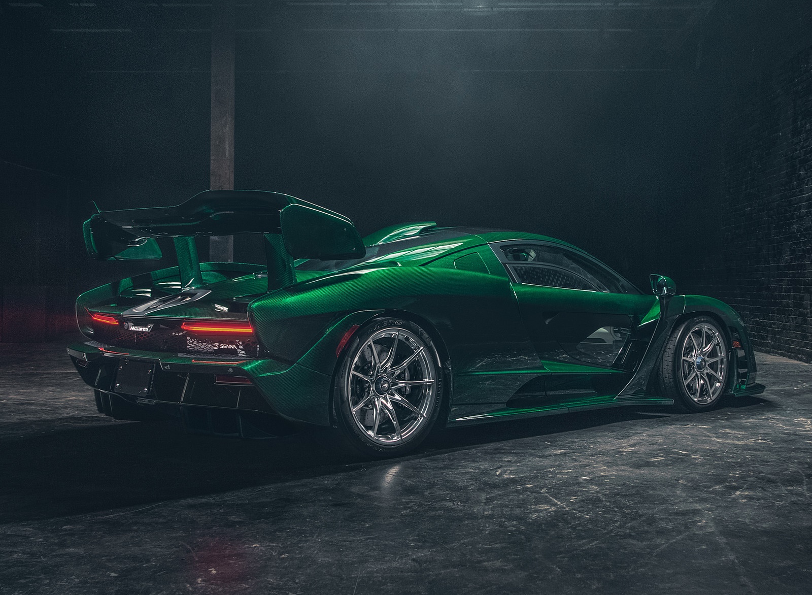2019 Mclaren Senna Rear Three-quarter Wallpaper - Mclaren Senna Carbon ...