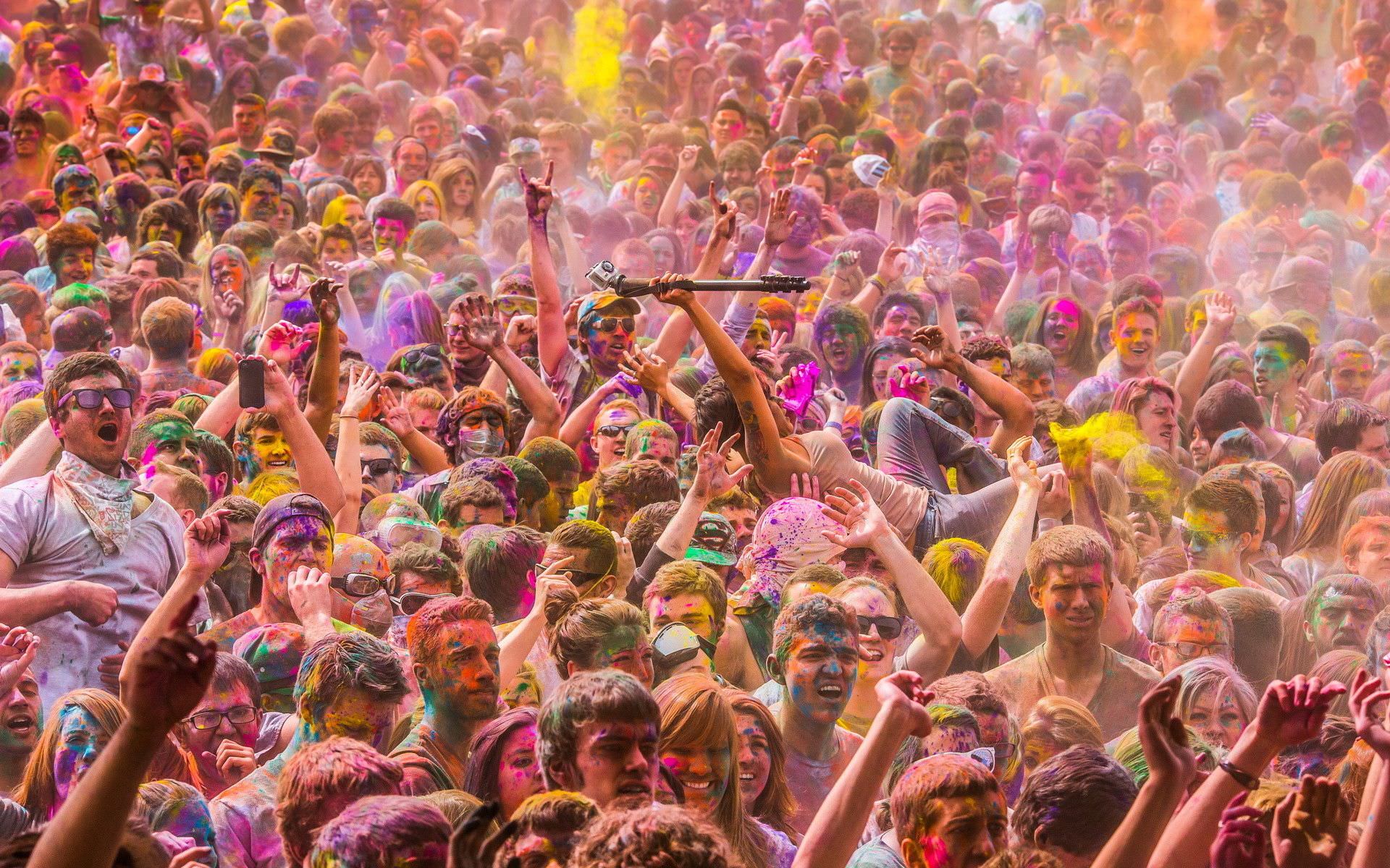 Image Of Crowd - People Crowd Background Hd (#1461049) - HD Wallpaper ...