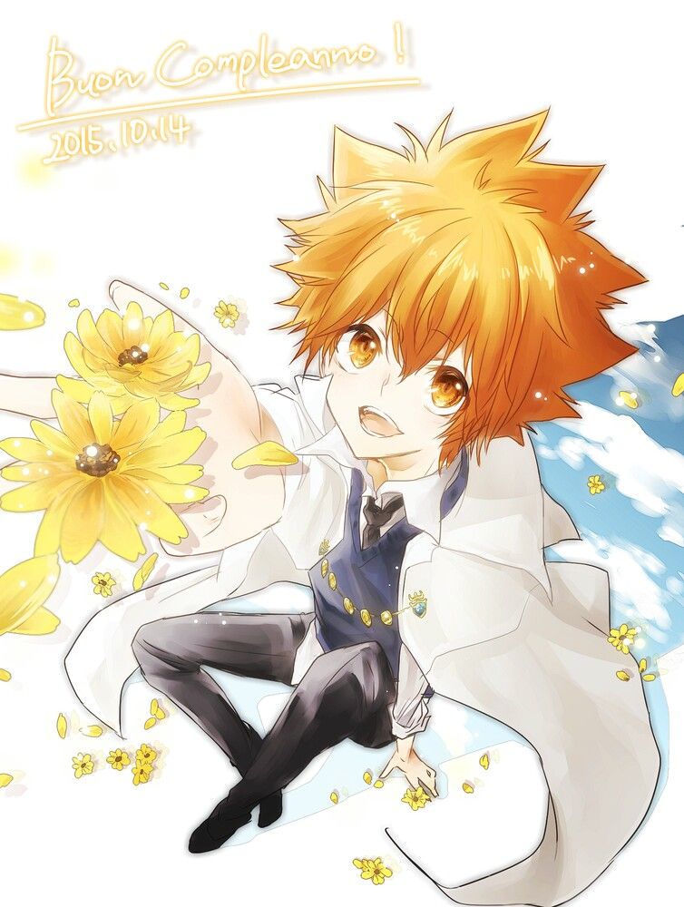 Katekyo Hitman Reborn - Cartoon (#1479188) - HD Wallpaper & Backgrounds ...