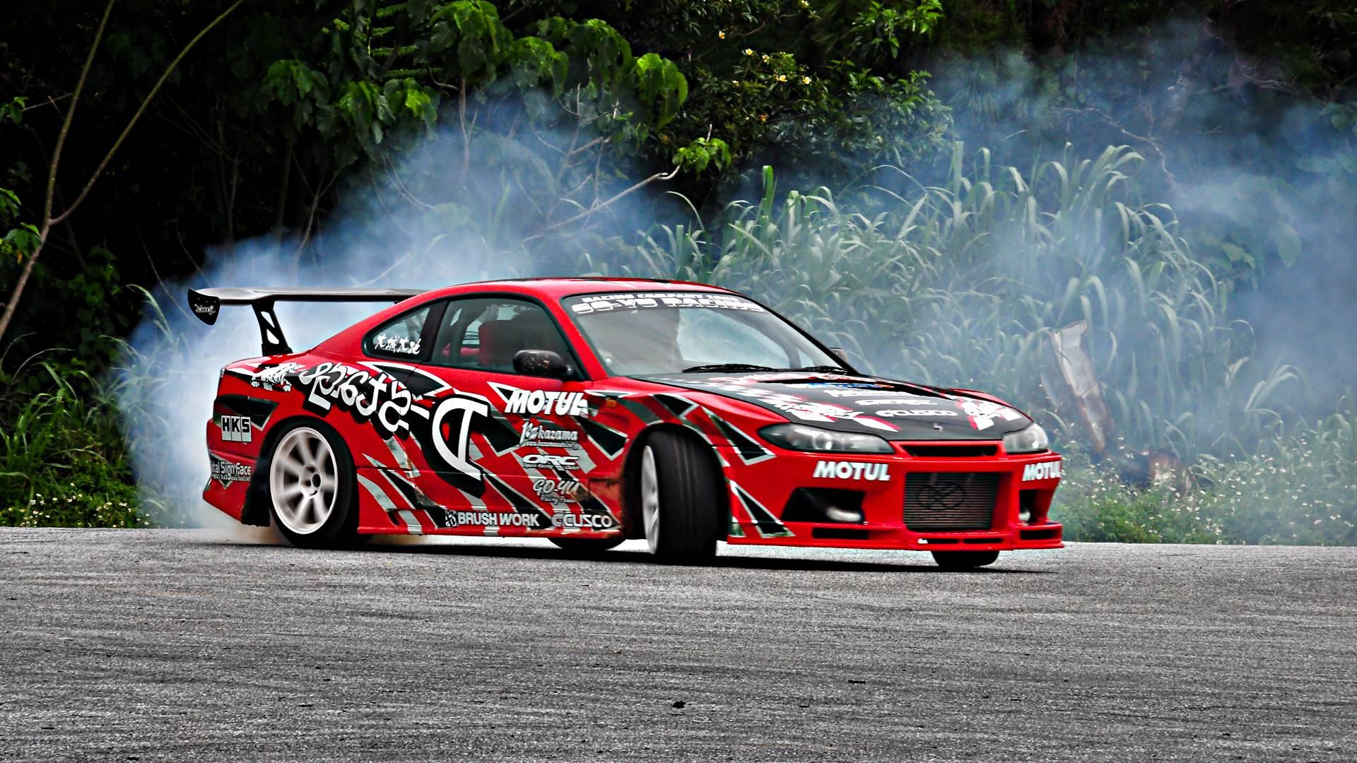 Nissan Silvia 200sx Drift (#1485918) - HD Wallpaper & Backgrounds Download