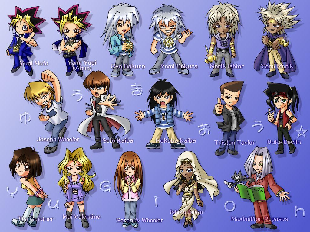 Marik And Bakura Chibi