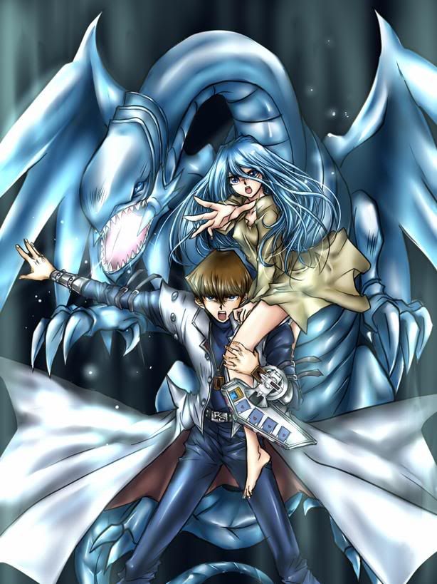 Seto Kaiba And Kisara - Kaiba Blue Eyes White Dragon Gif (#1490055) - HD Wallpaper & Backgrounds ...