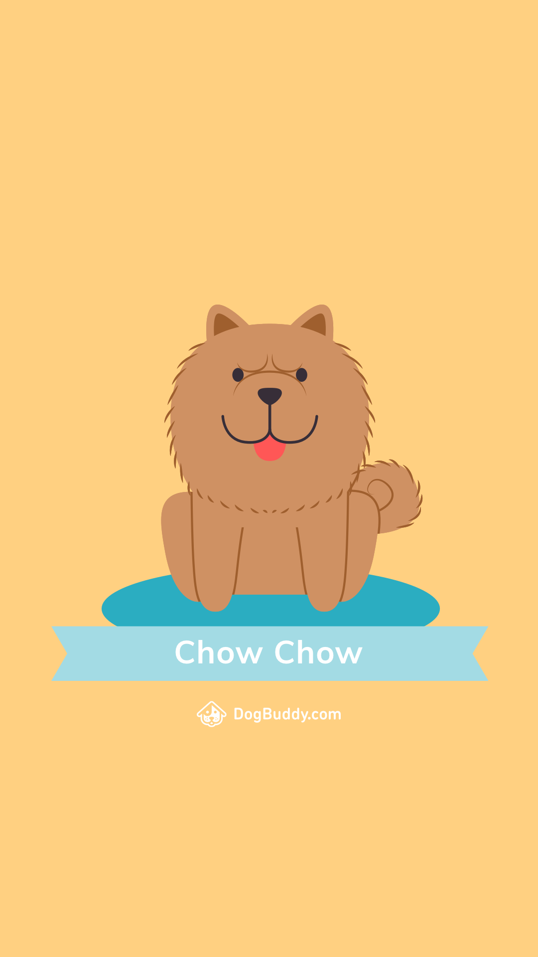 Chow Chow Mobile Woofpaper - Cartoon (#1491262) - HD Wallpaper ...