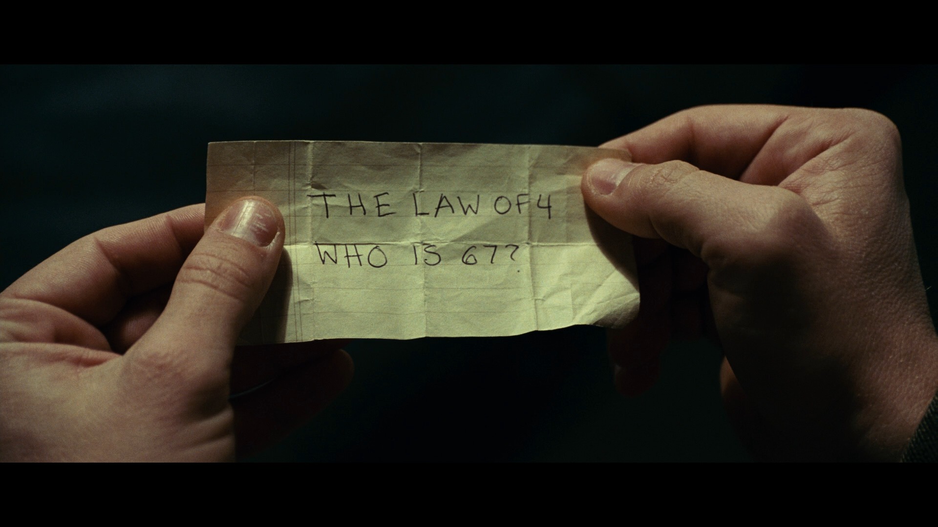 Shutter Island - Shutter Island Rachel Solando Note (#1495223) - HD ...