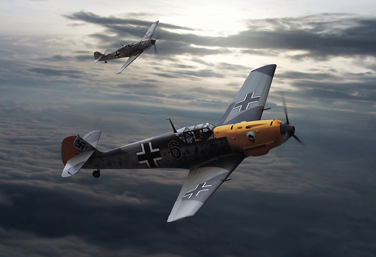 Bf 109 (#158286) - HD Wallpaper & Backgrounds Download