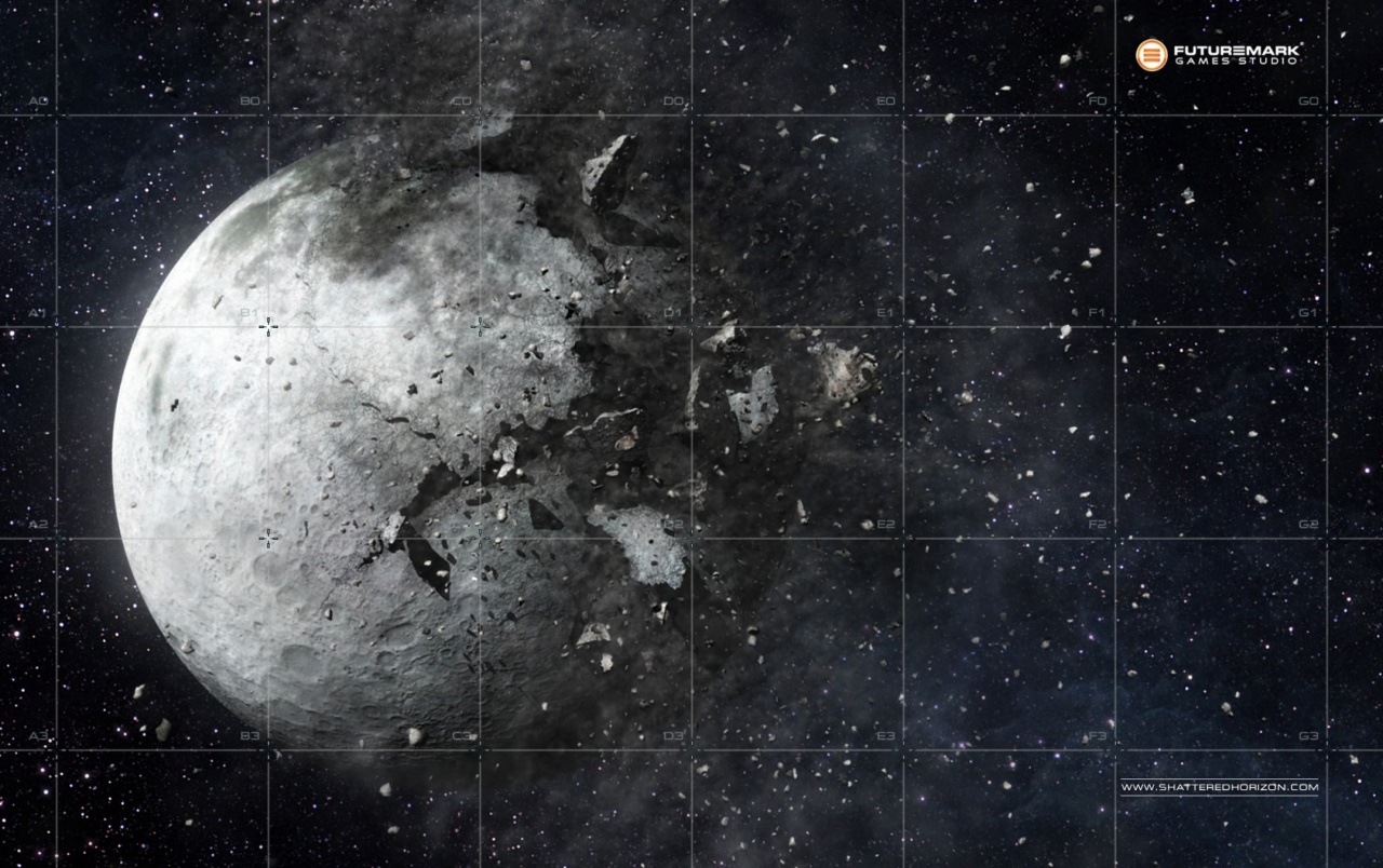 Originalwide Shattered Horizon Wallpapers - Moon Destroy (#1501056 ...