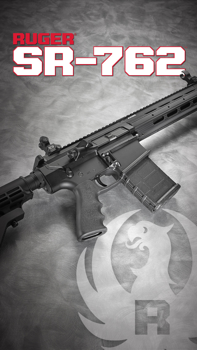 Iphone - Ruger Sr 556 (#1504739) - HD Wallpaper & Backgrounds Download