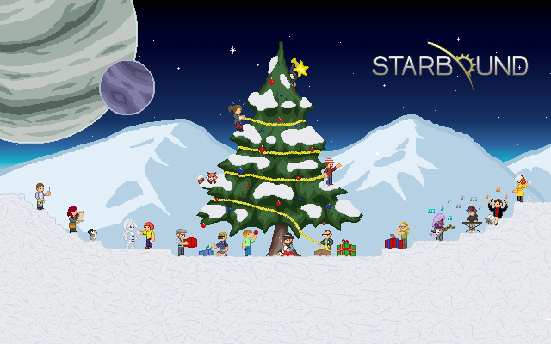 Starbound Wallpapers (#1506129) - HD Wallpaper & Backgrounds Download