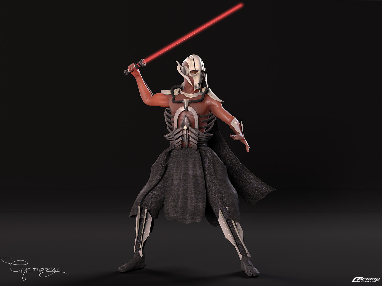 General Grievous Before He Was A Robot Wallpaper Mobile - Did General ...