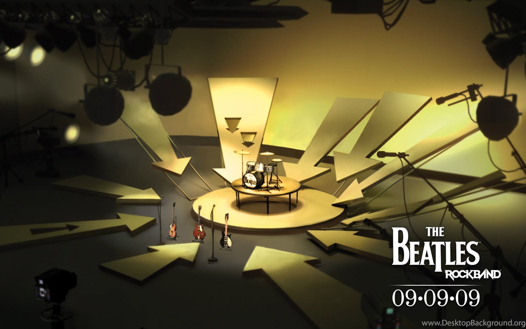 Widescreen - Beatles Ed Sullivan Stage (#1509214) - HD Wallpaper ...