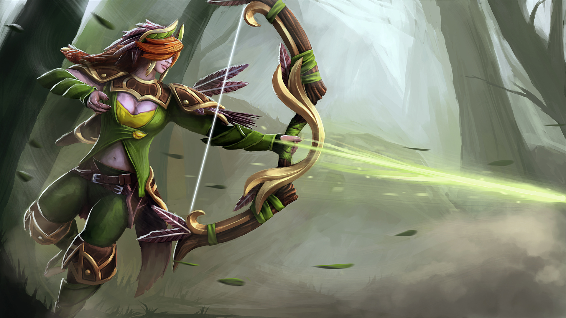 Windranger Art Wallpaper - Dota 2 Featherswing (#1510605) - HD ...