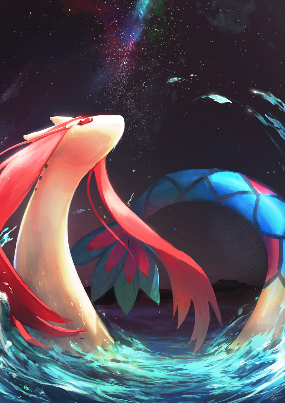 Download Milotic Image (#1511183) - HD Wallpaper & Backgrounds Download