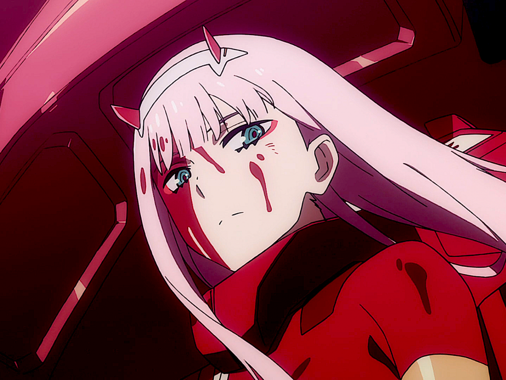 Download Desktop Wallpaper Angry, Zero Two, Darling In The Franxx ...