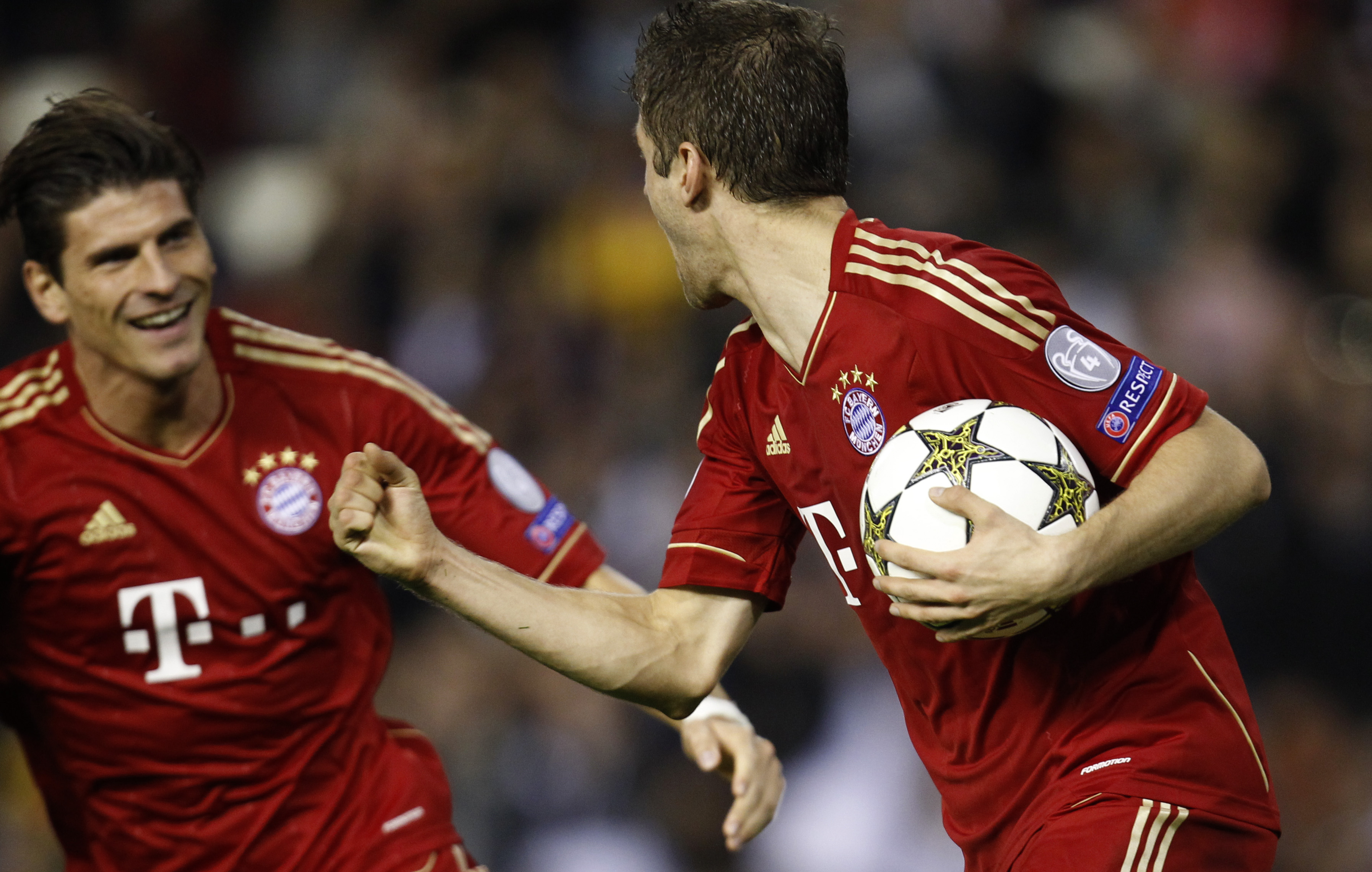 Thomas Muller Bayer Munchen Celebaration - Soccer Player (#1519704 ...