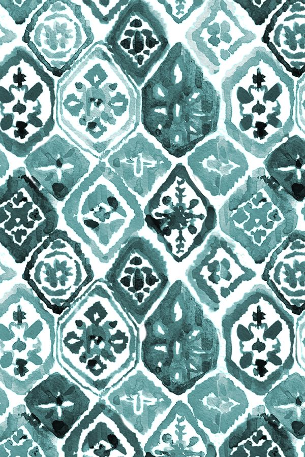 Green Shibori Mosaic By Shopcabin - Arabesque Tile (#1532995) - HD ...