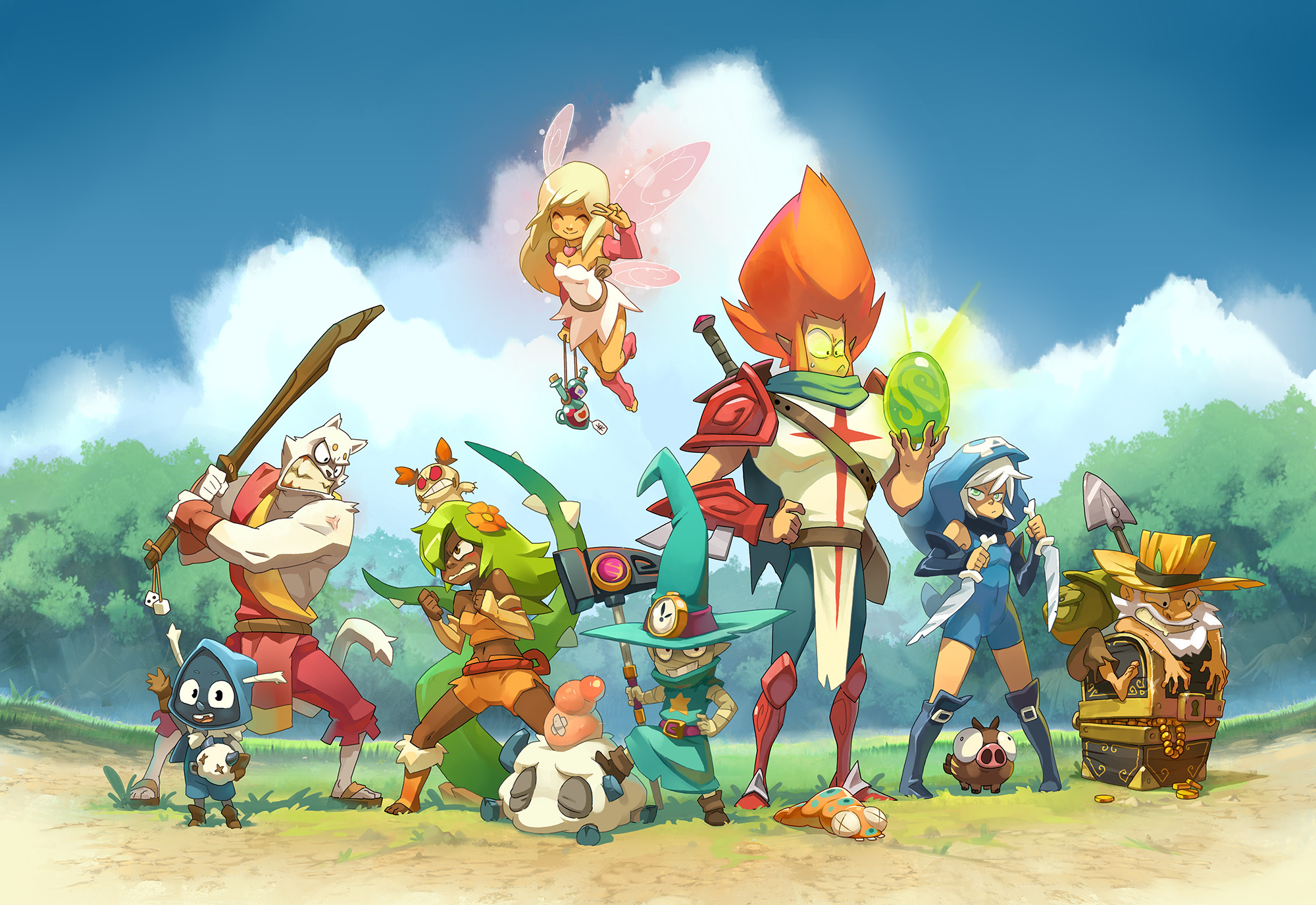 2000 X - Dofus Classes (#1534497) - HD Wallpaper & Backgrounds Download