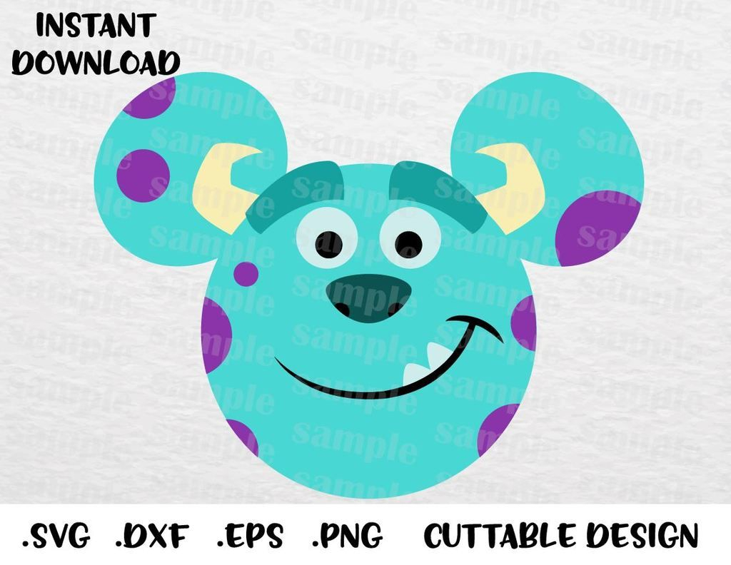 Latest Sullivan, Sulley Mickey Mouse Ears Disney Inspired - Mickey ...
