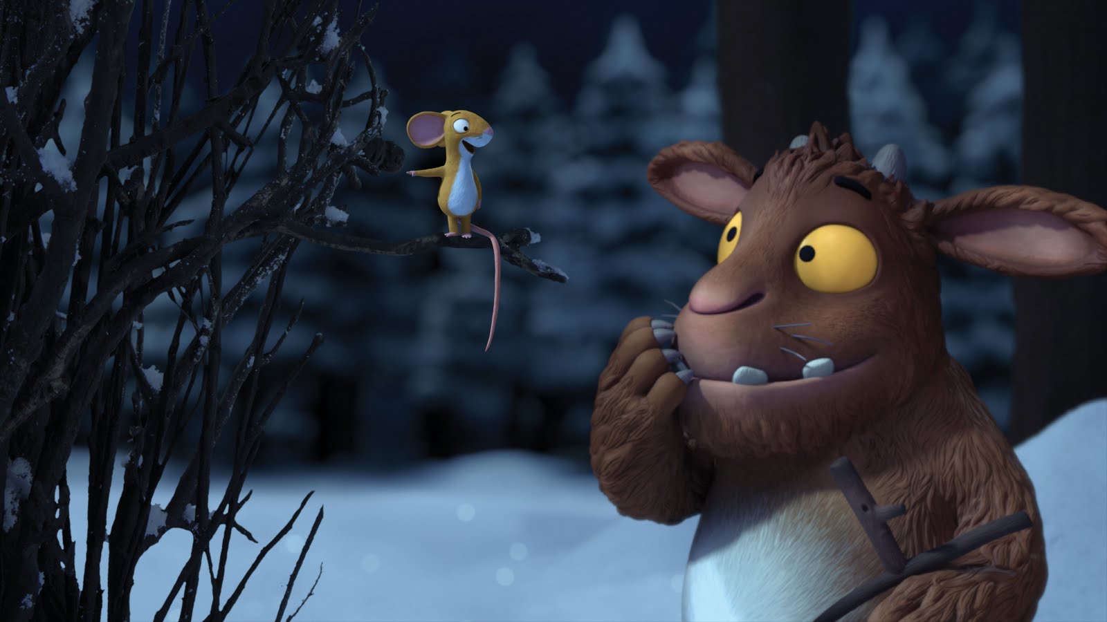 Gruffalo's Child And Mouse (#1542753) - HD Wallpaper & Backgrounds Download