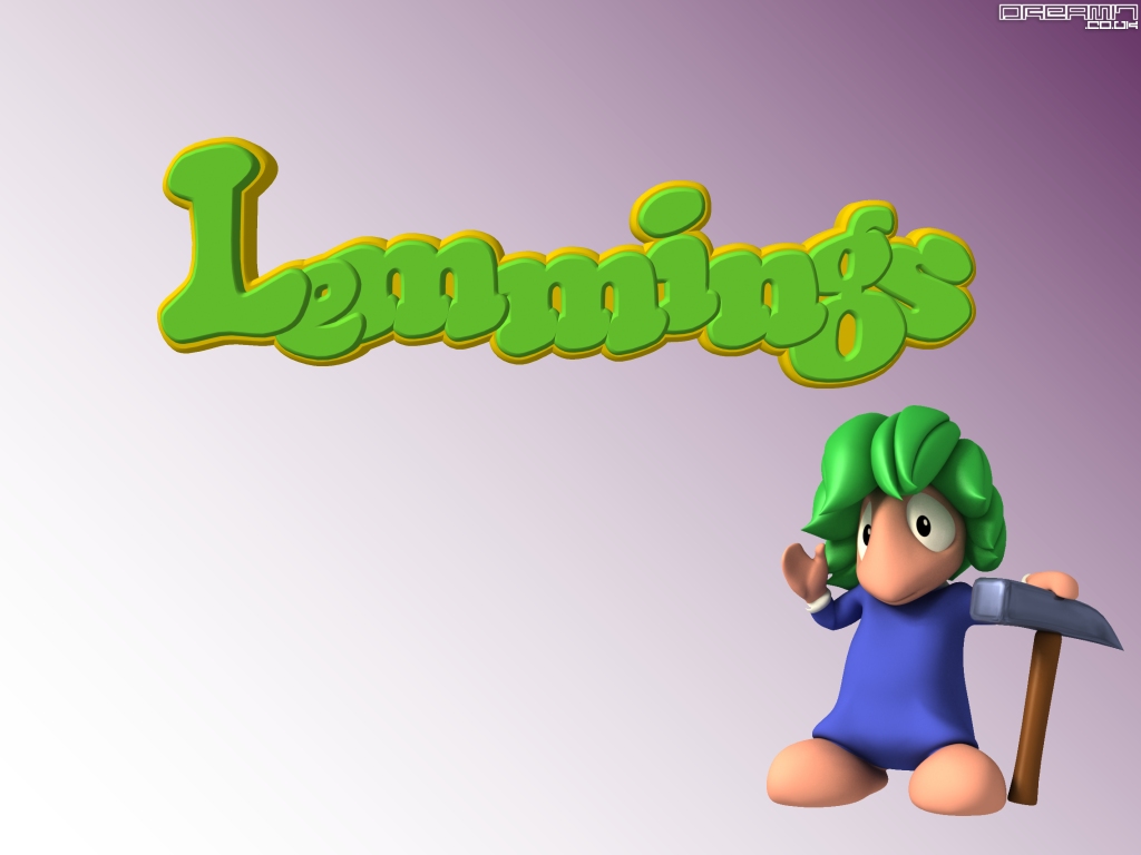 Dream17 Squirminator2k Wallpaper - Lemmings Game (#1543616) - HD ...