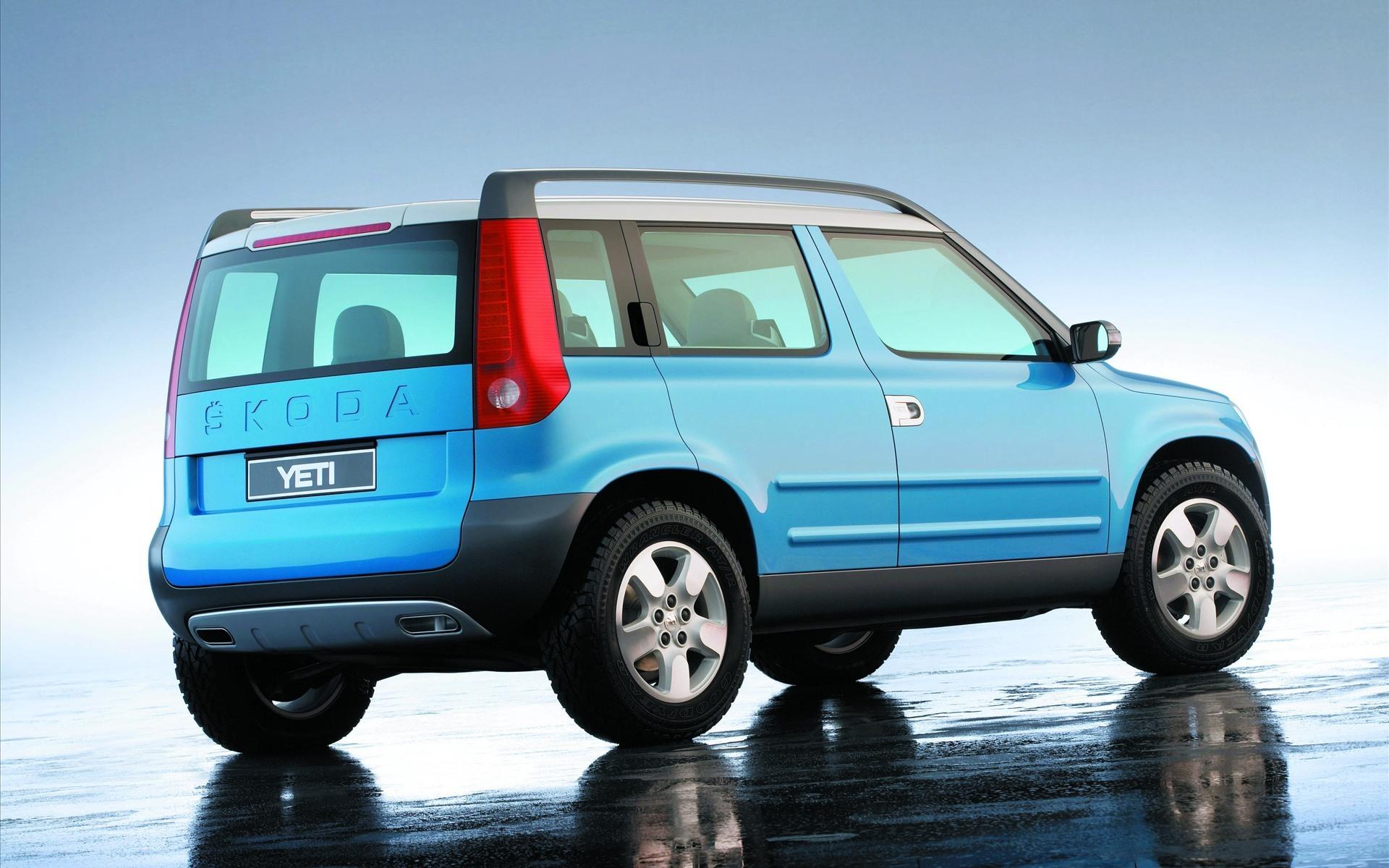 2009 Skoda Yeti Back View - Yeti (#1547117) - HD Wallpaper ...
