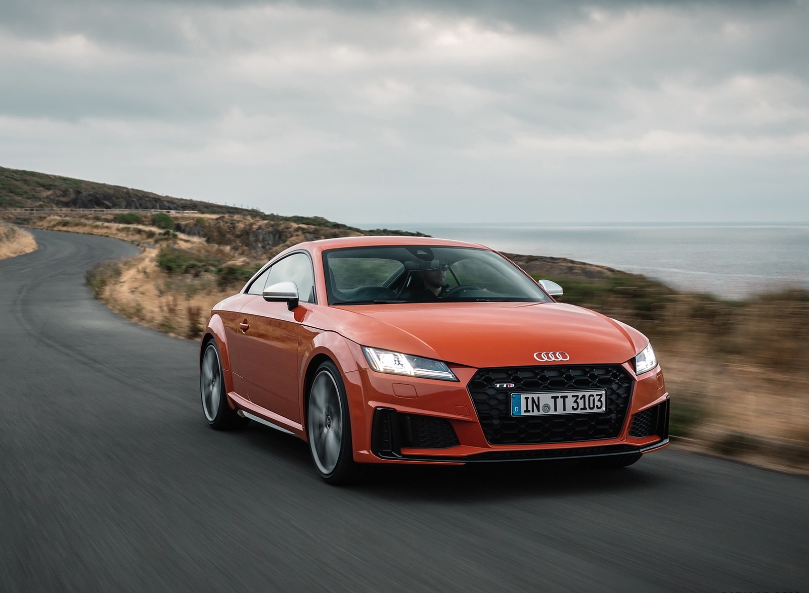 2019 Audi Tts Coupe Front Wallpaper - Audi Tt Electric (#1550035) - HD ...