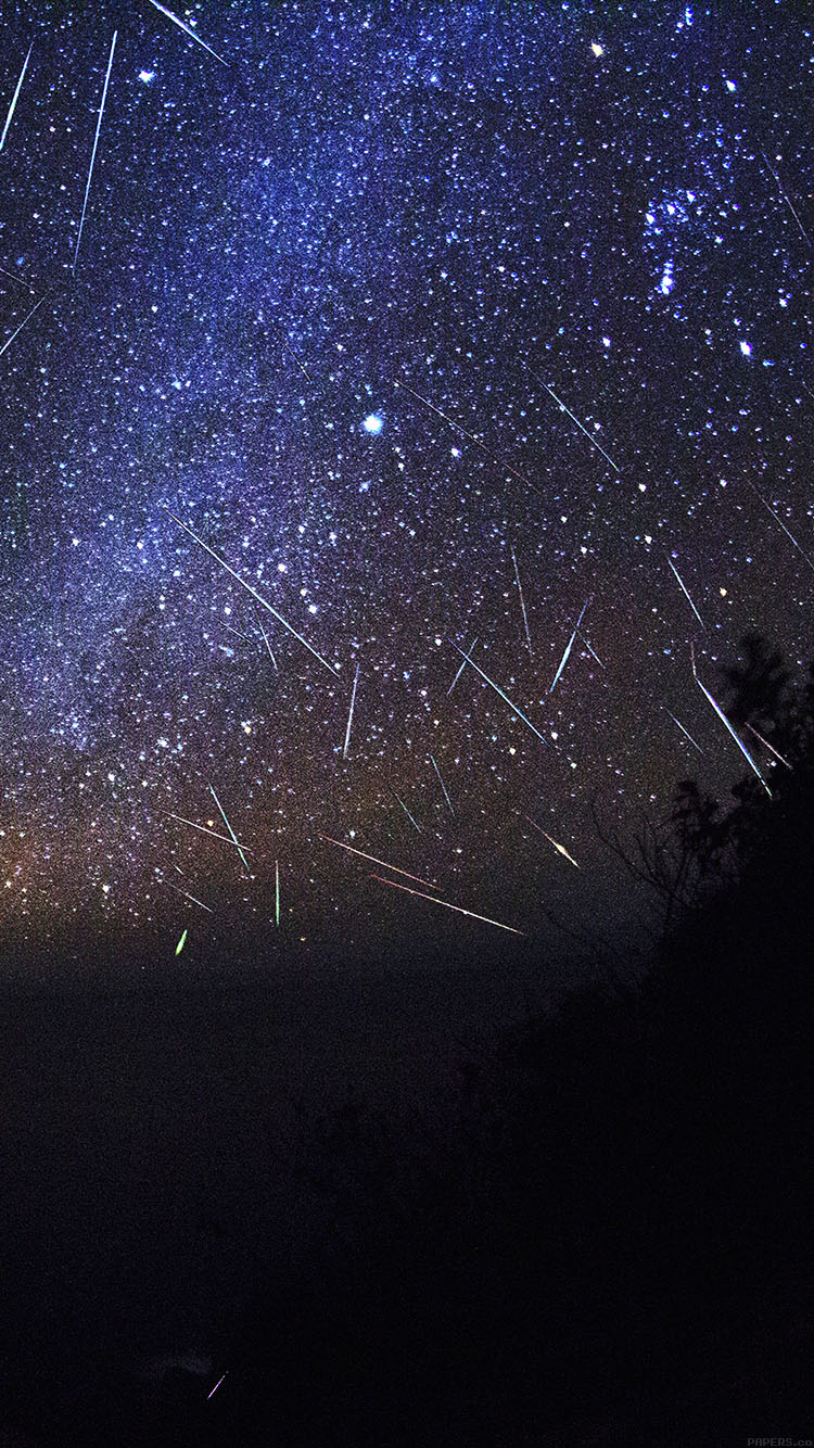 Meteor Shower Wallpaper Portrait (#1559924) - HD Wallpaper ...