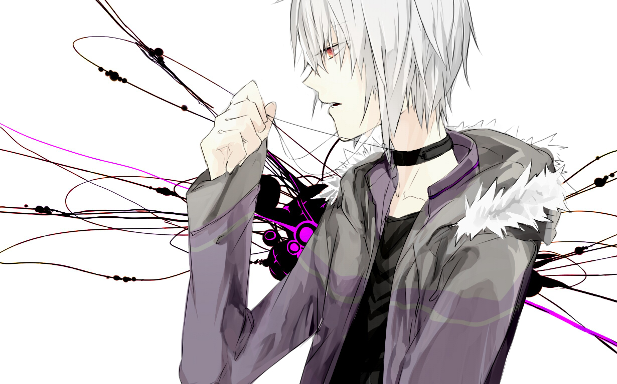 Accelerator Download Accelerator Image - White Haired Anime Guy ...